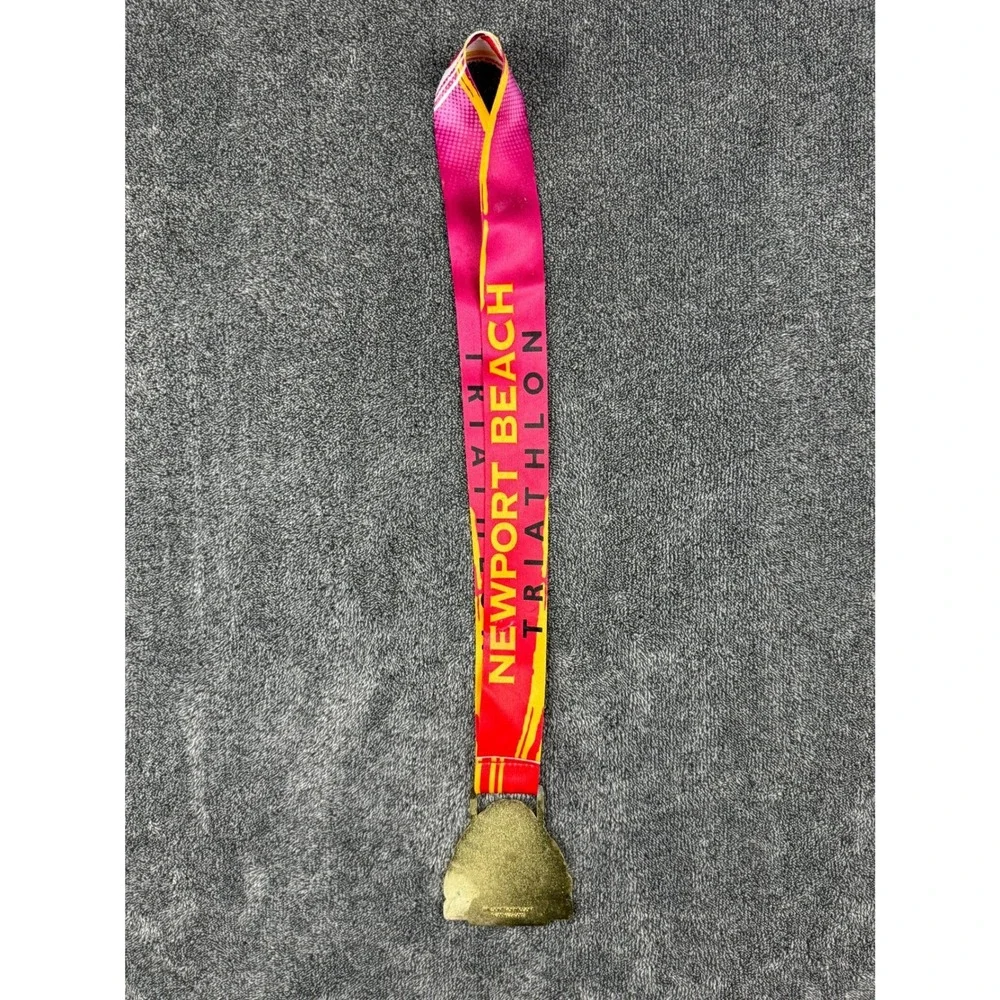 Wilson Trophy | Other | Newport Beach Triathlon Finisher Medal Gold ...